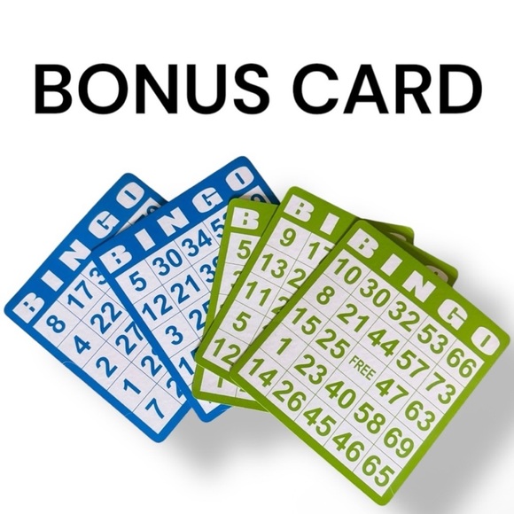 Games | 1 Bingo Bonus Card Forfeelgooddogood Rpioco Bundlebuyers | Poshmark